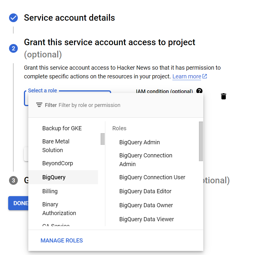 Guide: Using Google BigQuery with Databox